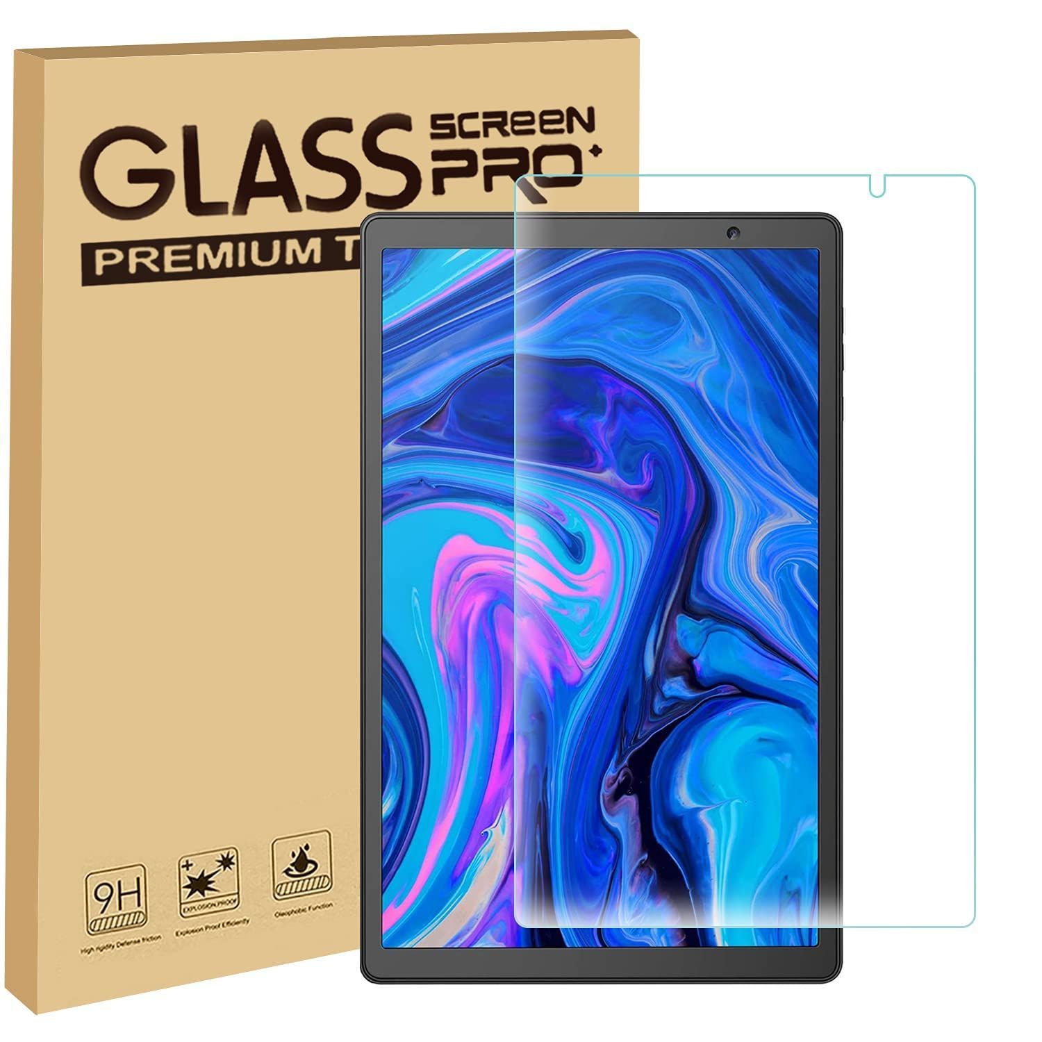 【新着商品】10インチ タブレットS20 専用 強化ガラスフィルム 目の疲れ軽減 保護フィルム 高透過率 旭硝子素材 VANKYO 9H硬度 気泡ゼロ 飛散防止 指紋防止 for for ...