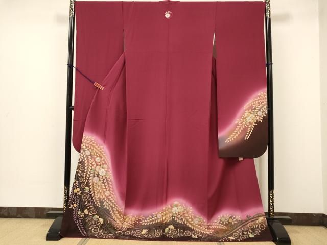 平和屋着物○豪華振袖 絞り 辻が花 暈し染め やまと誂製 正絹 逸品