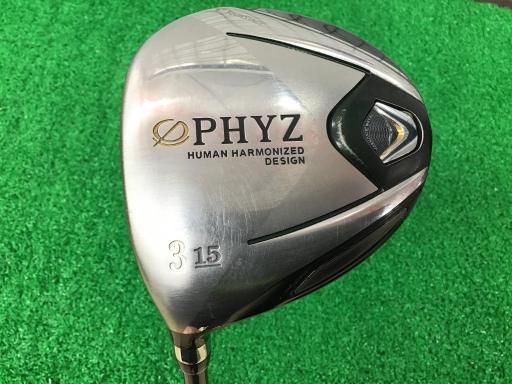 【中古】 ブリヂストン TOURSTAGE PHYZ 3W レフティ フェアウェイウッド FW PZ-501W (フレックスR) メンズ 男性用 左利き レフティ 左用 Cランク ゴルフクラブ ...