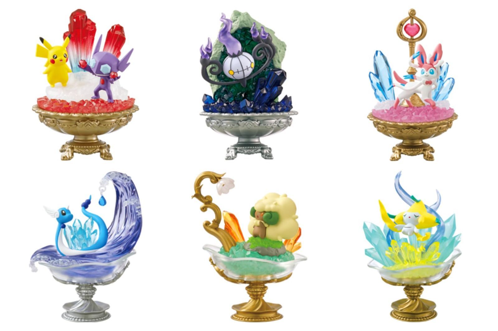 リーメント ポケットモンスター POKEMON GEMSTONE COLLECTION 2 BOX商品 全6種 6個入り 約H115×W70× ...