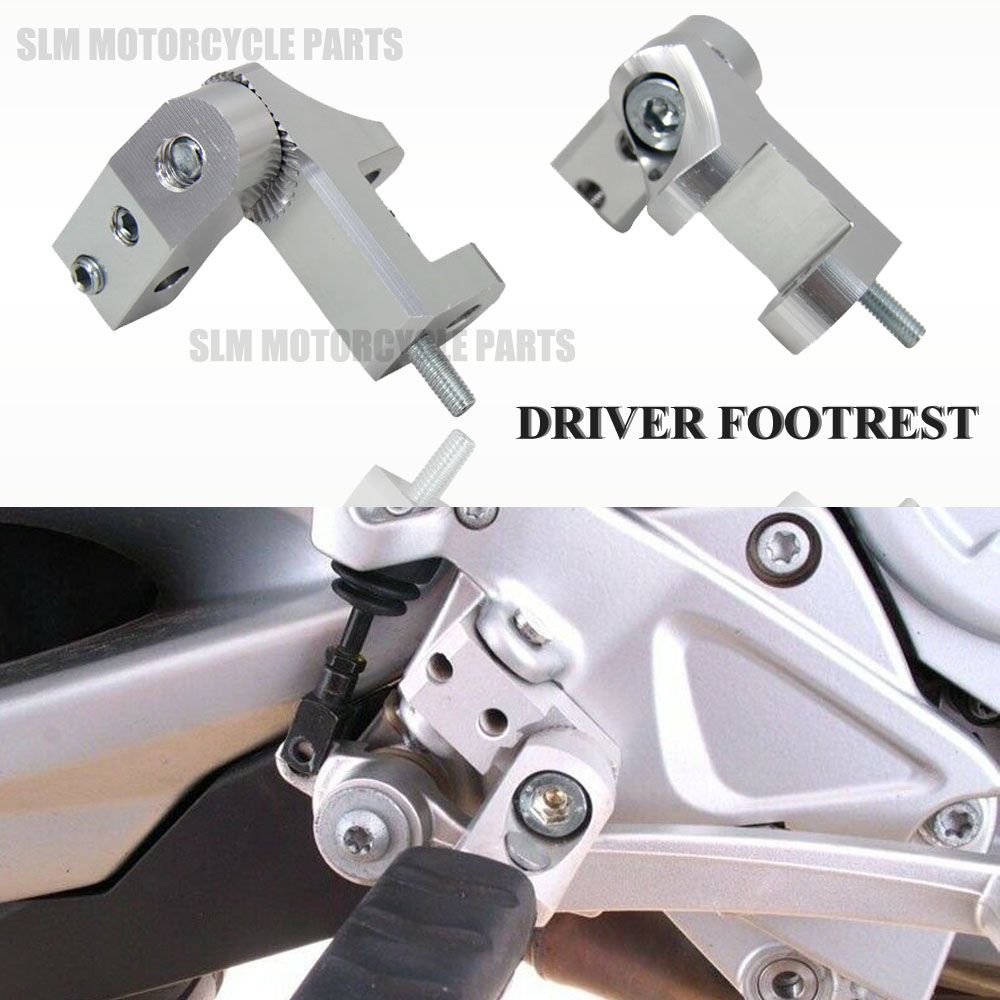 BMW F800ST F800GT F800S F 800 GT ST S R R1150RT 2021年 2022年 バイク可変式運転手 フットレストアダプターキット 助手席 ローダウン ...