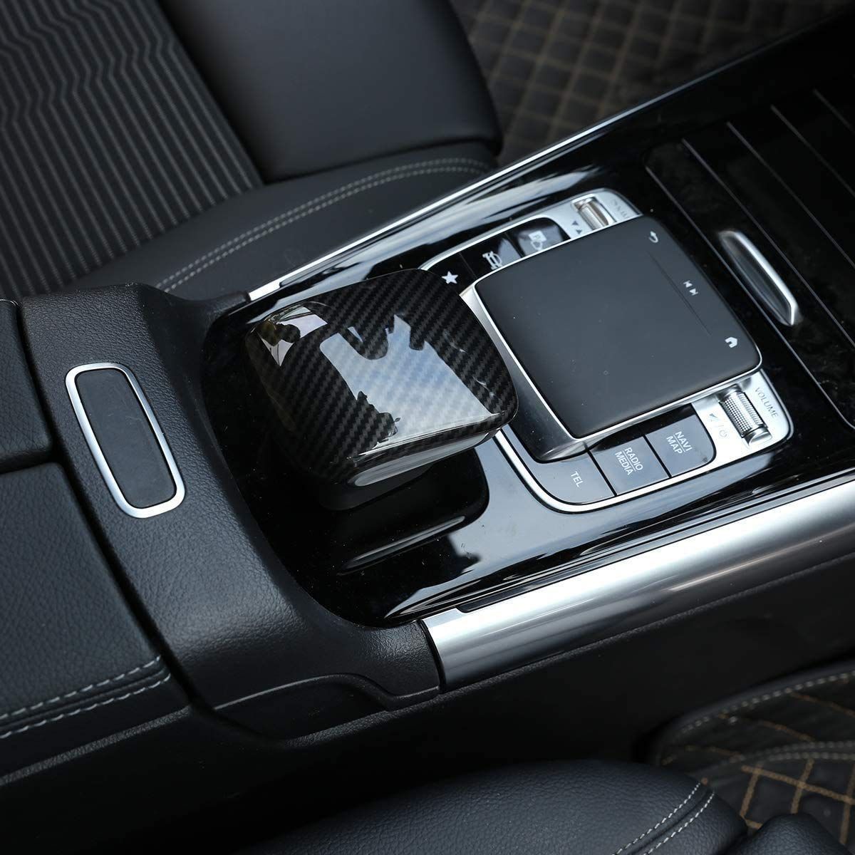 【特価商品】SHIFENGためにメルセデスベンツBクラスW247 GLBクラスX247 GLA H247 2019 2020 2021車のABSセンターコンソールギアシフトヘッドカバートリム ...