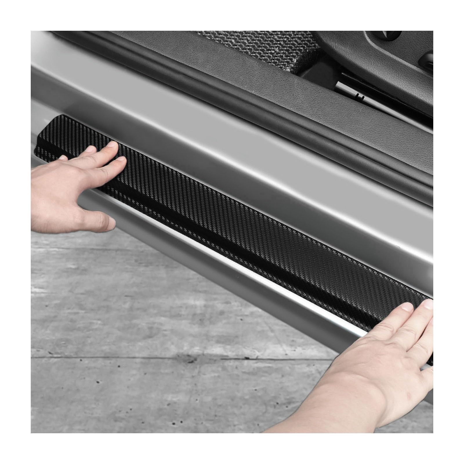 新品 車のドアシルプロテクター 日 産 新型デイズ B40系 B43W/B44W/B45W/B46W/B47W/B48W型 R1.3~ ドアシルプロテクション ドアシルガード 車用サイドモール ...