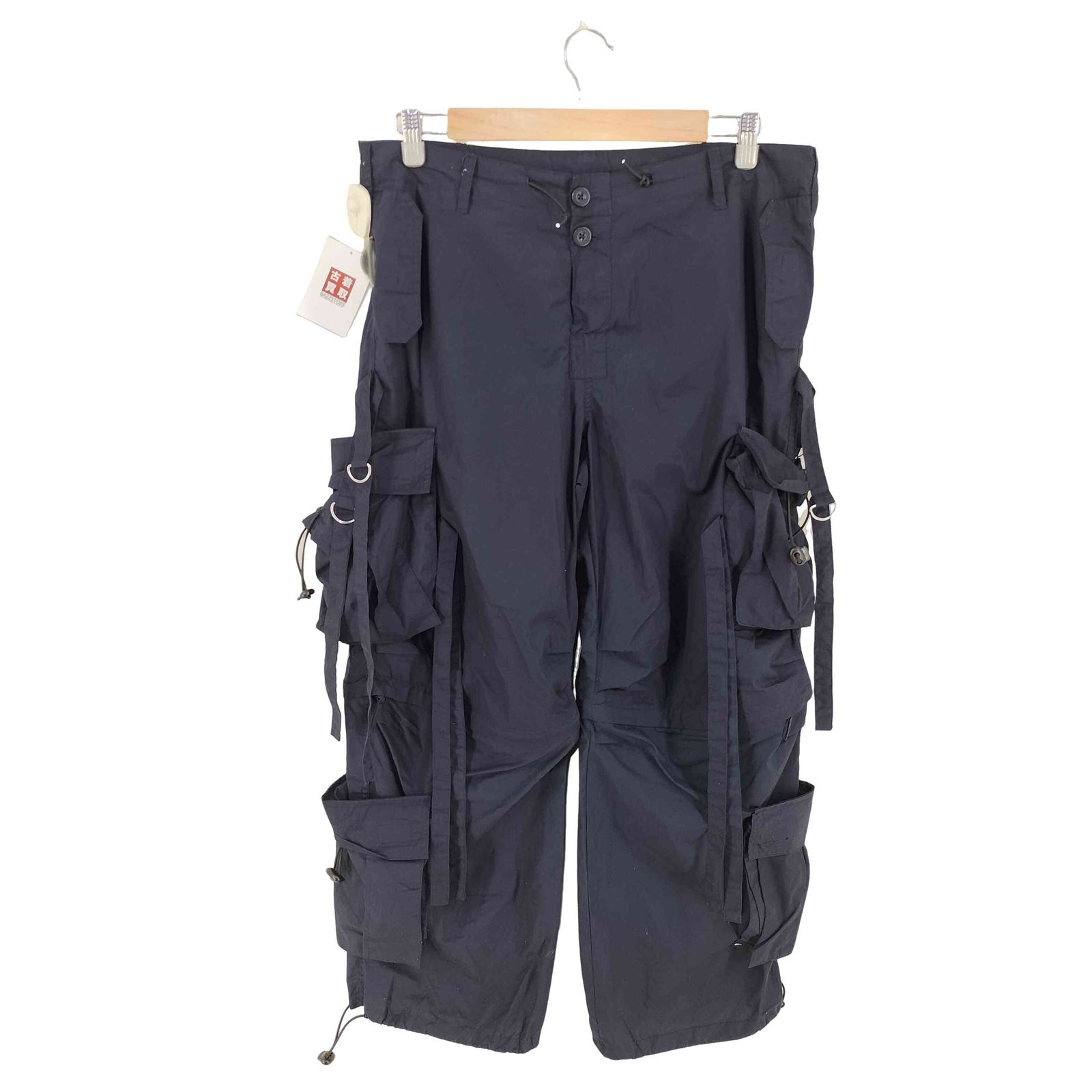 GS ジーエス カーゴパンツ M 黒