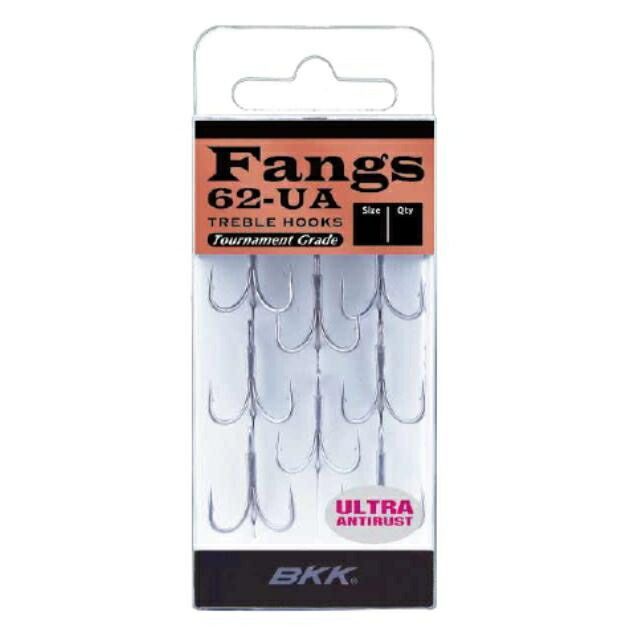 BKK トレブルフック FANGS 62-UA #12 / ルアーフック 【メール便発送】 - メルカリ