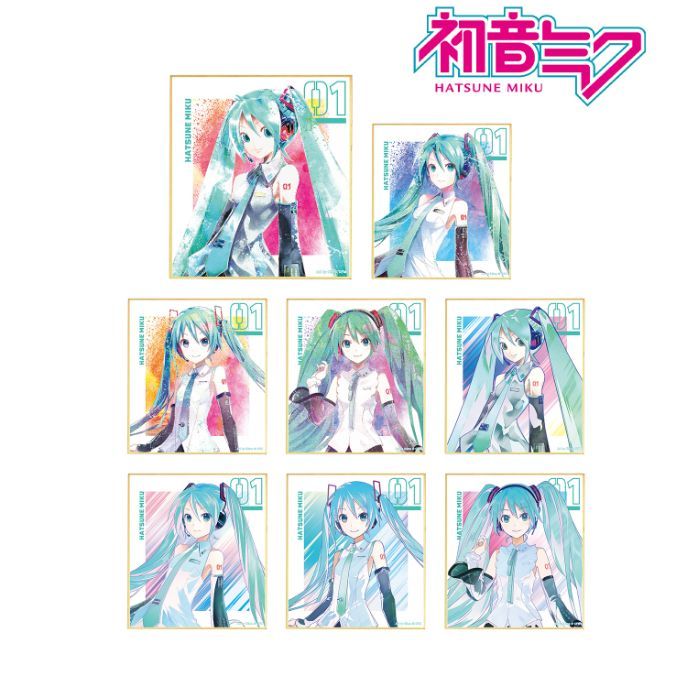 【新品・公式】初音ミク トレーディング Ani-Art 第3弾 ミニ色紙(単位/BOX) 公式グッズ colleize コレイズ - メルカリ