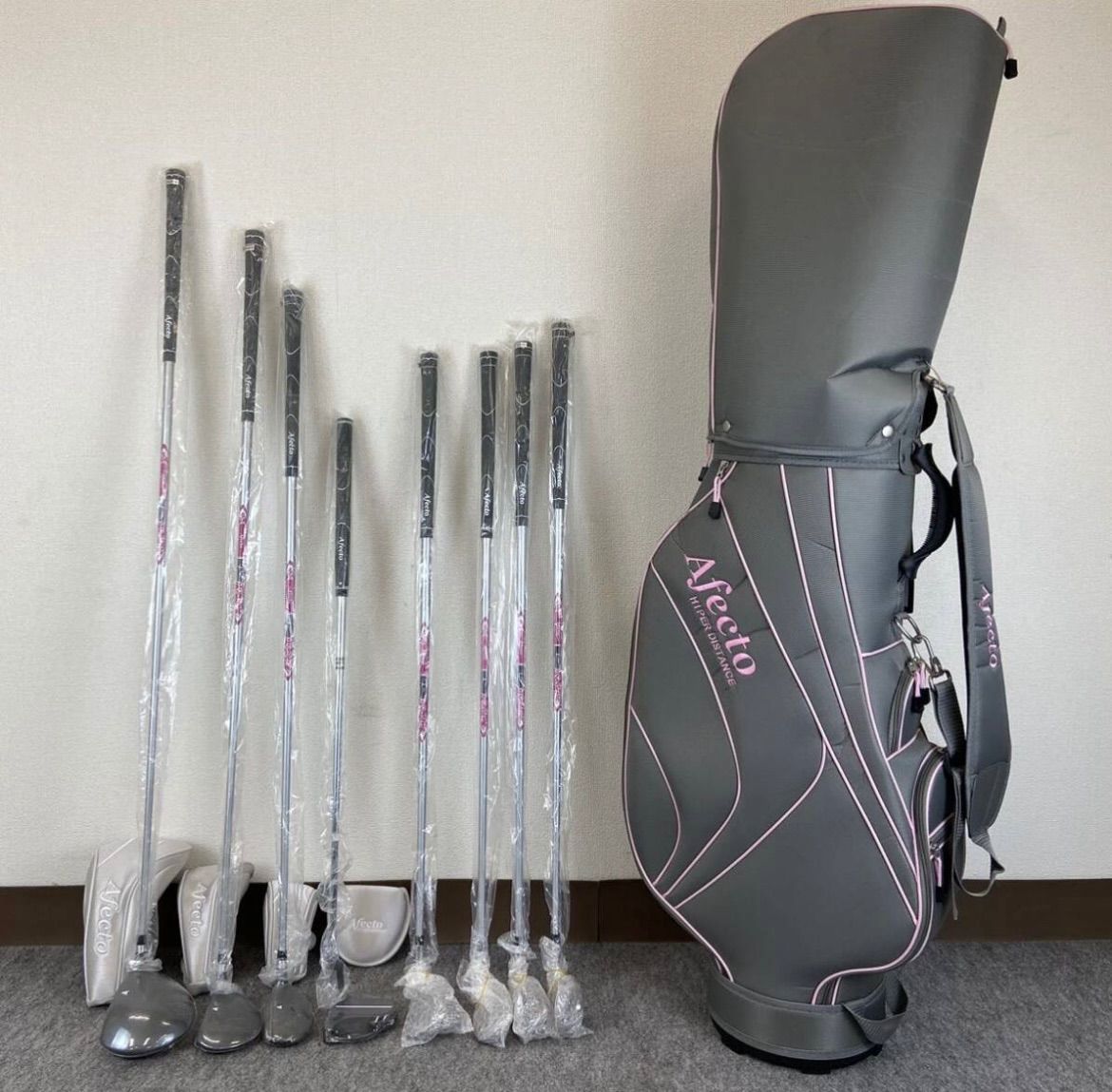 E23上B20 未使用 Afecto HYPER DISTANCE アフェクト ゴルフクラブ 8本 セット レフティ 左利き L-Flex フレックスL バッグ付き - メルカリ