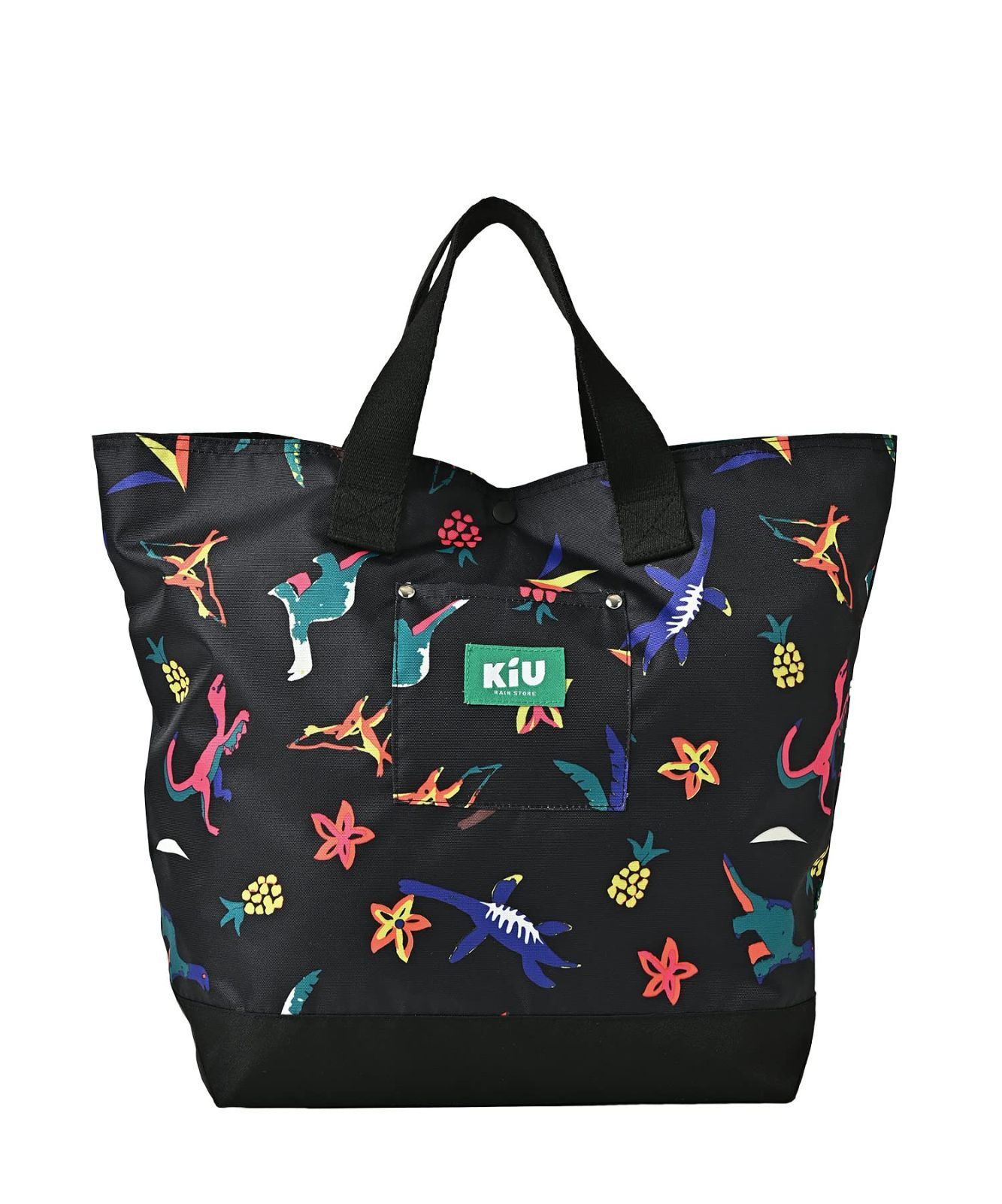 キウ(Kiu) KiUキッズ 撥水 キッズ レッスンバッグ トートバッグ バッグ 鞄 子供 通園 通学 入園 入学 習い事 かわいい おしゃれ アニマル 恐竜 ダイナソー KEC005-211 ...