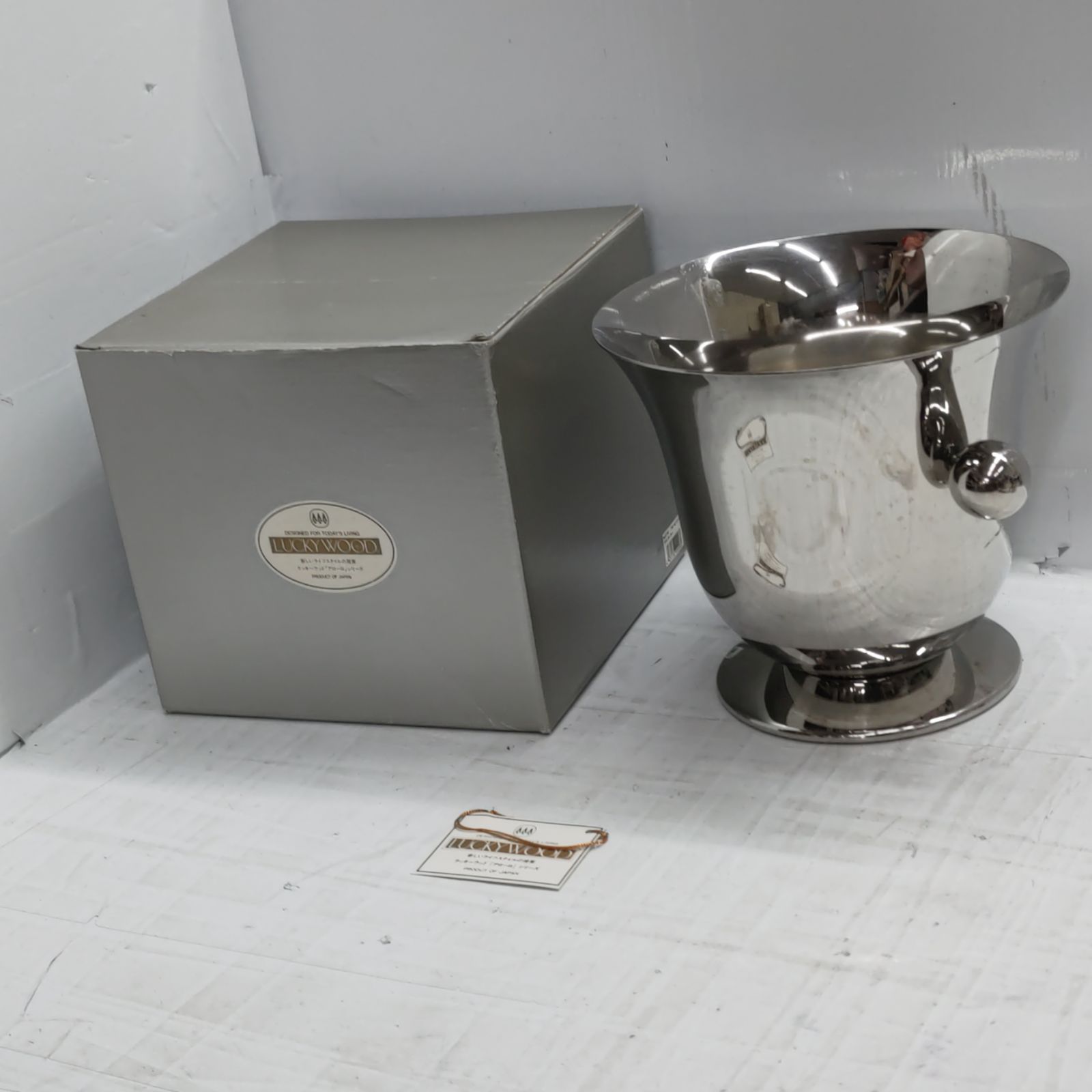 h64225 LUCKY WOOD ラッキーウッド アローロ シリーズ ワインクーラー シャンパンクーラー - メルカリ