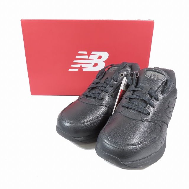 ニューバランス NEW BALANCE MW585 BK ウォーキングシューズ ローカット スニーカー レザー 25.0 黒 ブラック/15 メンズ - メルカリ