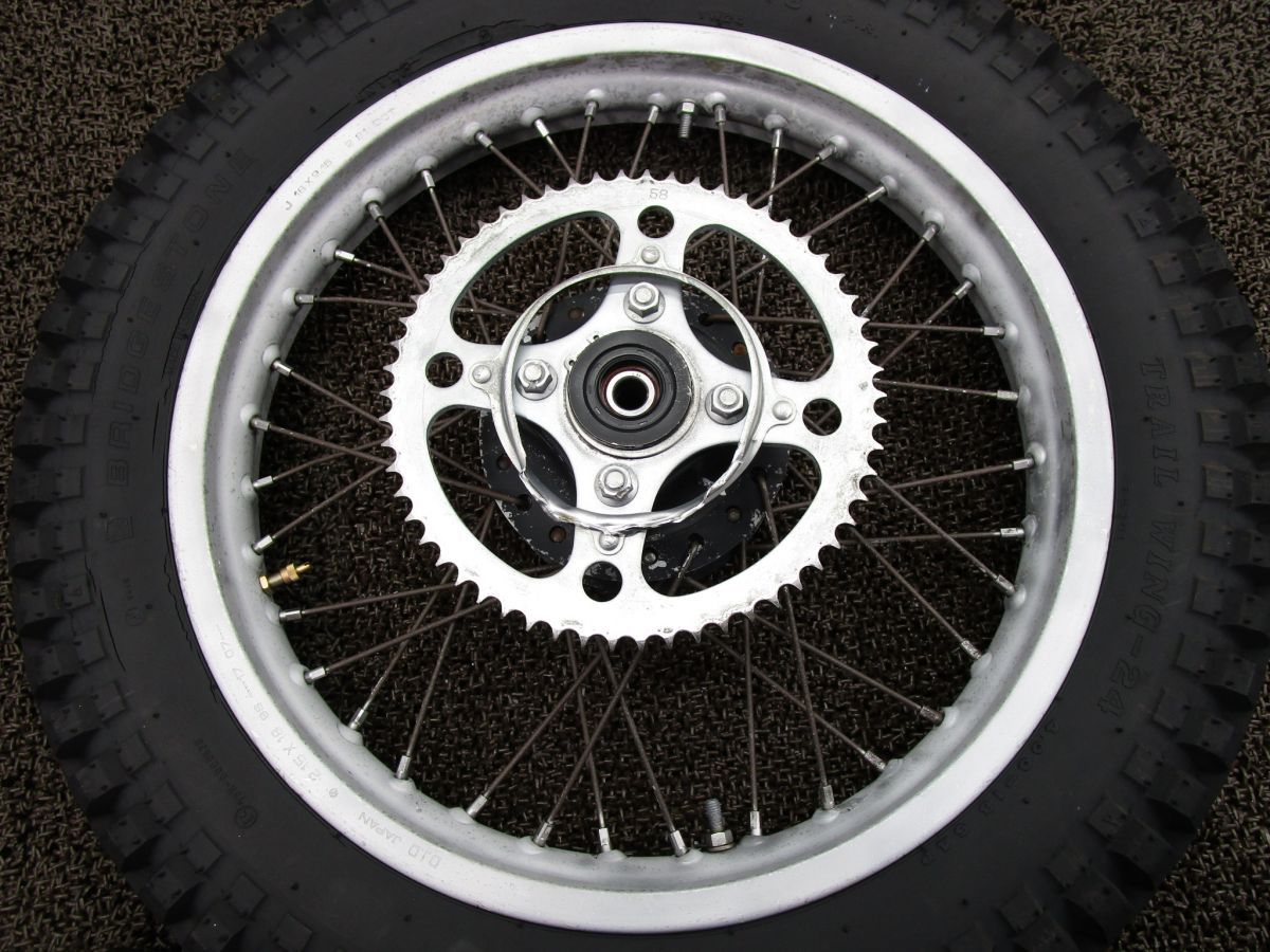 イーハトーブ リアホイール スプロケット W653！JD03 ホンダ 【 JD03E 】 Ihatovo キャブ車 6V - メルカリ