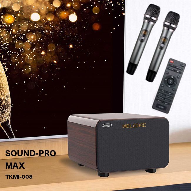 アンプ内蔵カラオケスピーカー サウンドプロMAX TKMI-008 - インテリア・生活雑貨のお店 KM - メルカリ