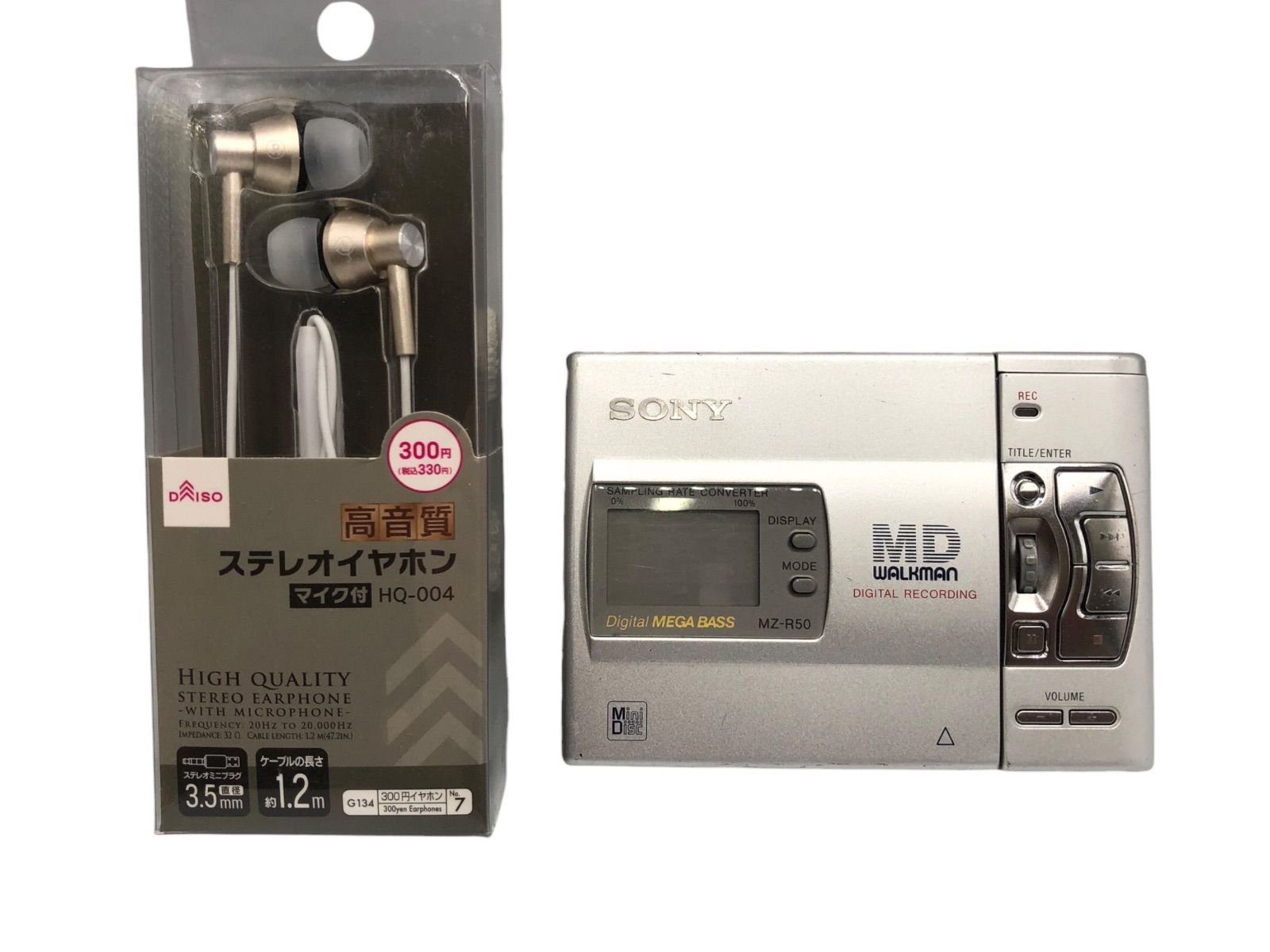 【説明欄必読】SONY MZ-R50 PORTABLE MINIDISC RECORDER ソニー ポータブル ミニディスク レコーダー ...
