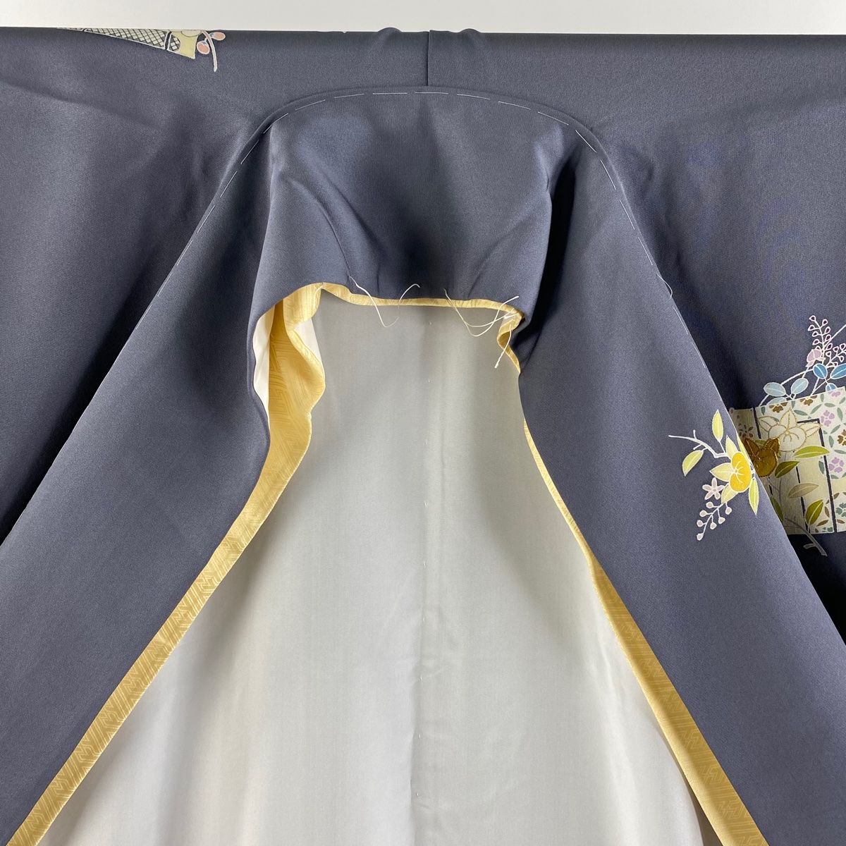 平和屋着物○訪問着 絞り 型染め 花鳥文 金彩 正絹 逸品 AAAZ1801ph