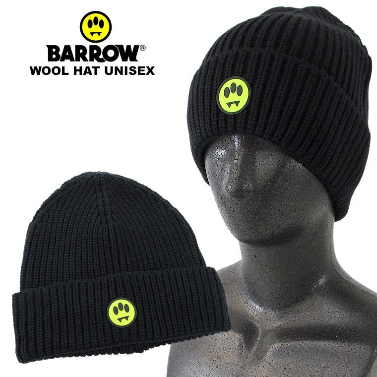 希少 BARROW バロウ ウールニット帽 WOOL HAT UNISEX 海外限定 日よけ スポーティ ストリート プレゼント ギフト ハイ ...