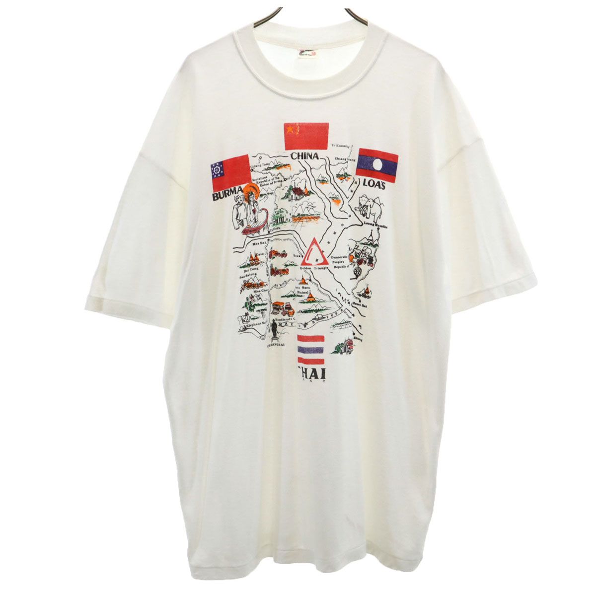 古着 90s オールド 半袖 Tシャツ XXL ホワイト ビッグサイズ メンズ