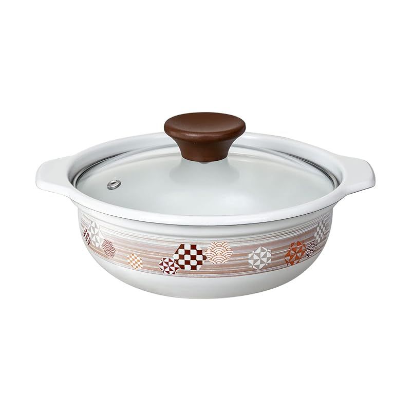 高木金属工業(Takagi Metal) 両手鍋 洗いやすい 卓上鍋 ホーロー IH対応 18cm あじわい鍋 土鍋風 花鼓 HA-HT18 0 - メルカリ