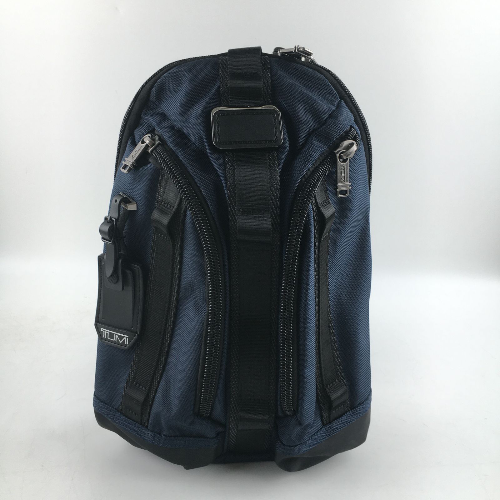 新品未使用 TUMI 多機能チェストバッグ バックパック 232743ネイビーブルー - メルカリ