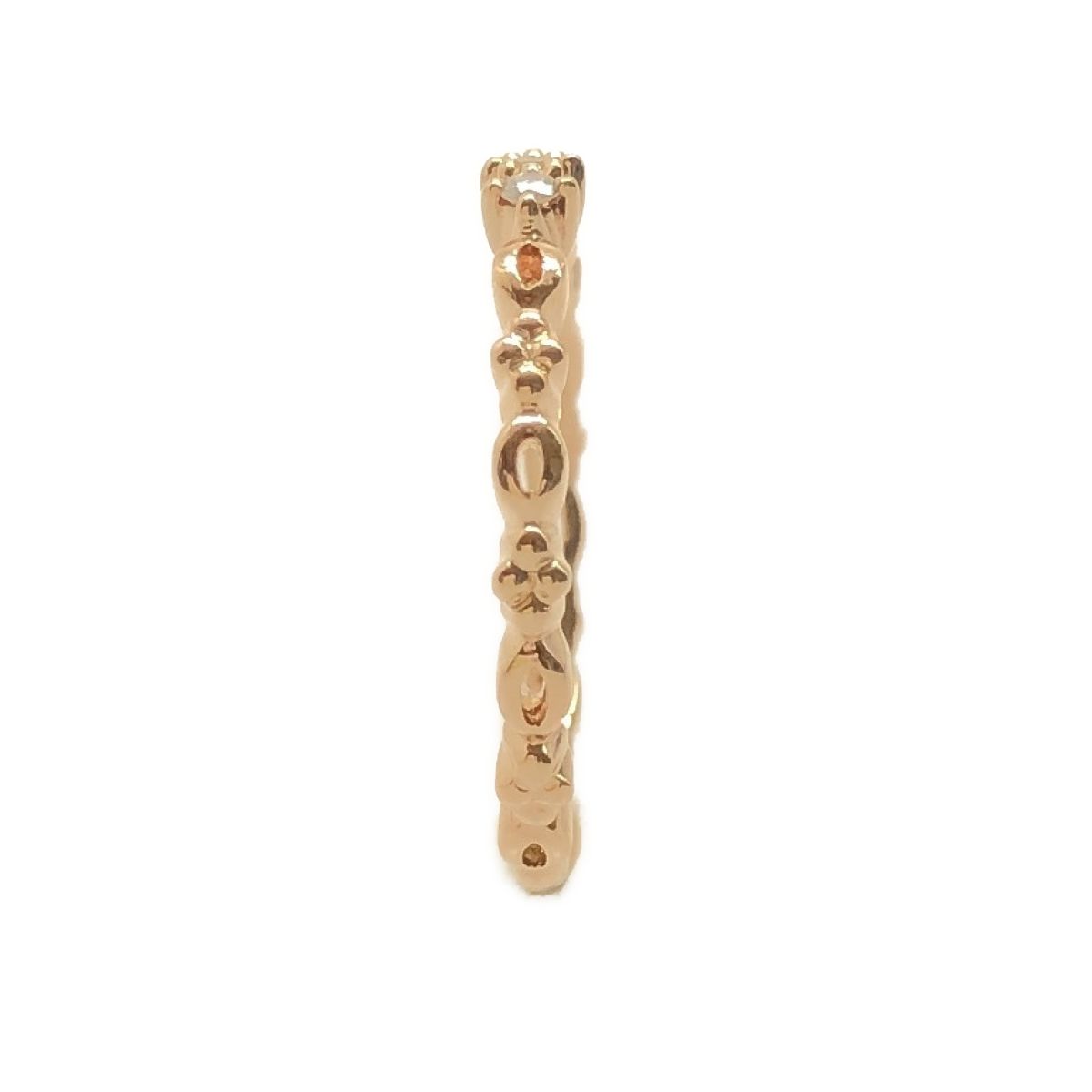 4℃ ヨンドシー K10PG 10金ピンクゴールド ダイヤ3P リング 指輪 4℃ ヨンドシー K10PG 10金ピンクゴールド ダイヤ3P リング 指輪