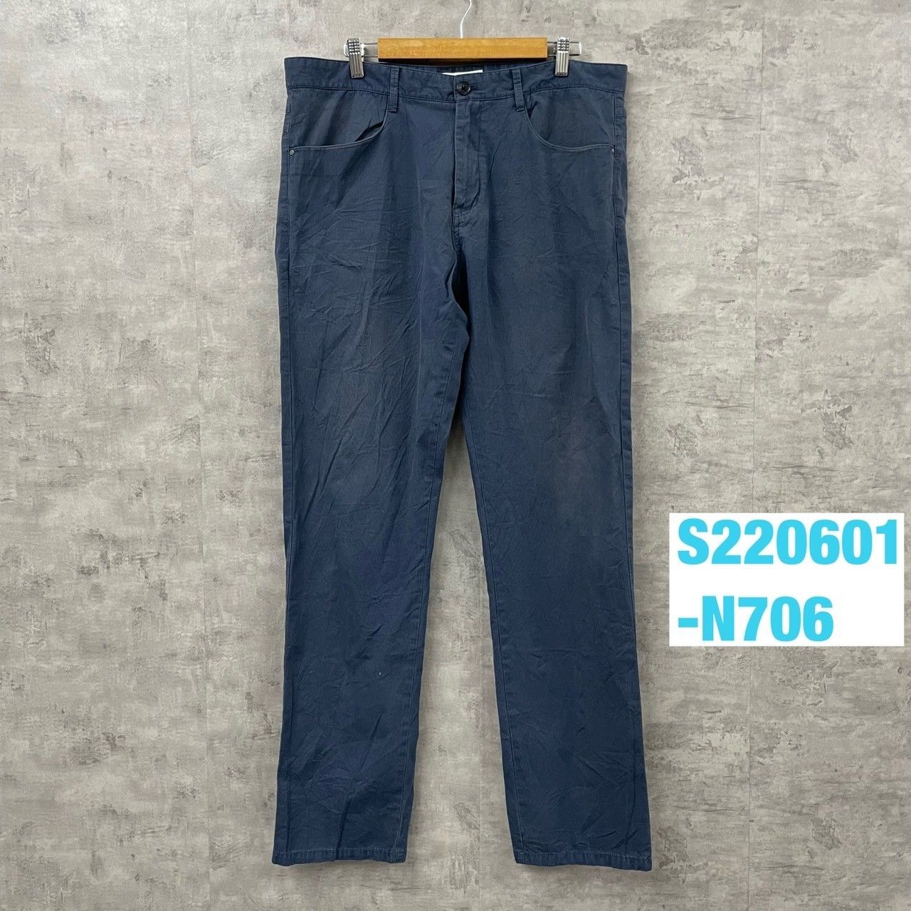 Calvin Klein ネイビー ジップフライ 春夏 チノパンツ 36×34 実寸W37in RN36543 USA 海外輸入 古着 S220601-N706 - メルカリ