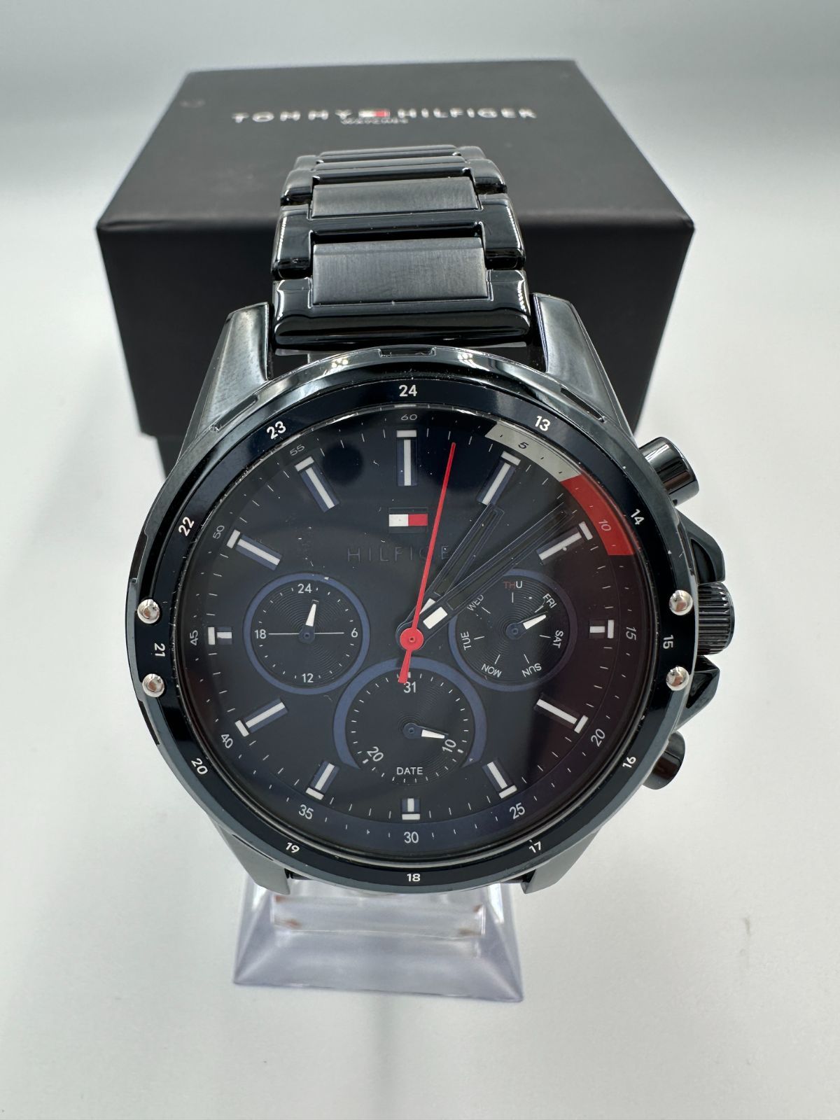 TOMMY HILFIGER トミー ヒルフィガー クロノグラフ 腕時計 TH.95.1.34.2932 - メルカリ