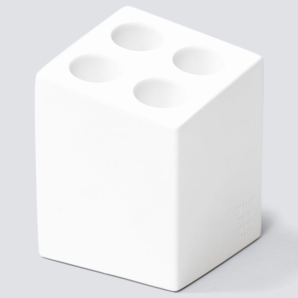 傘立て イデアコ アンブレラスタンド ミニキューブ ideaco Umbrella Stand mini cube ホワイト - メルカリ