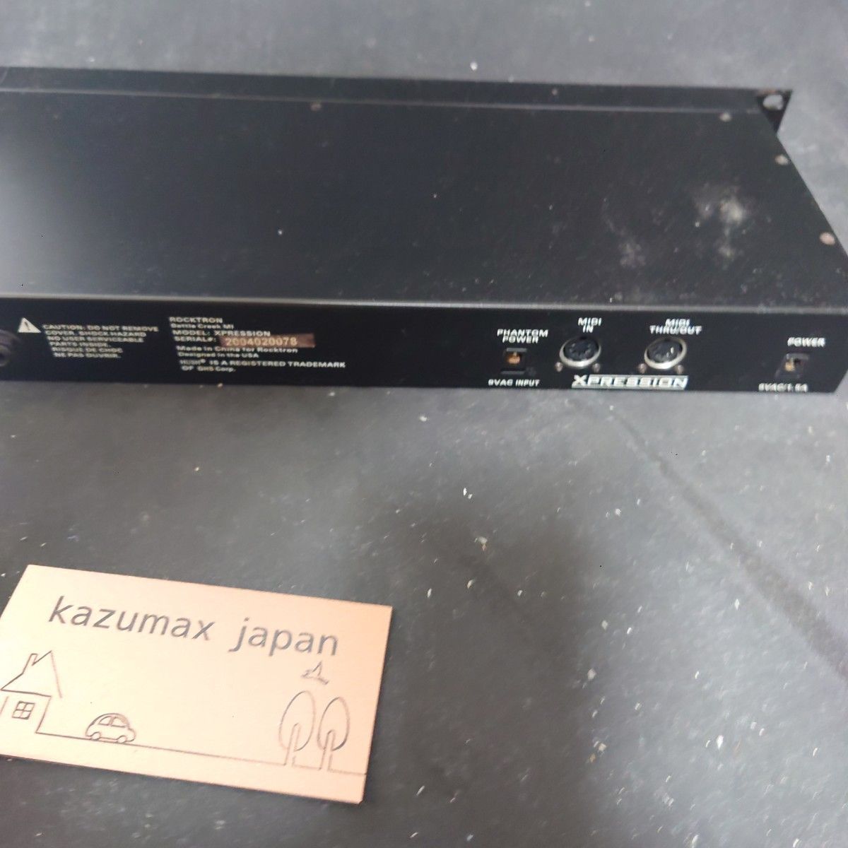 Rocktron Xpression Rack Mutli-Effects 動作品 本体のみ 送料無料 ☆ - メルカリ