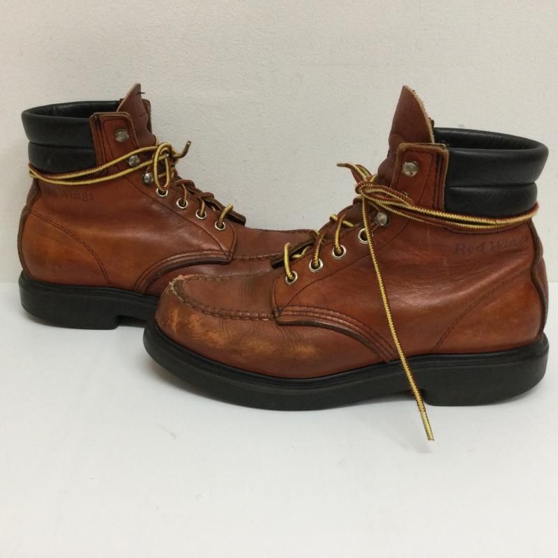 RED WING 204 スーパーソール モックトゥ ワークブーツ Dワイズ - メルカリ