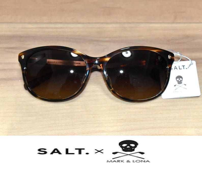 新品 MARK & LONA × SALT. PATTI サングラス マーク&ロナ 偏向レンズ ゴルフ 国内正規品 チタン チタニウム - メルカリ