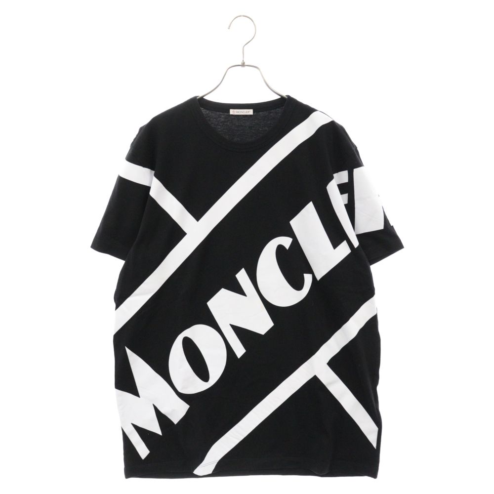 MONCLER (モンクレール) 20SS MAGLIA T-SHIRT マグリア フロント プリントロゴ 半袖Tシャツ ブラック F10918C70610 8390T - メルカリ