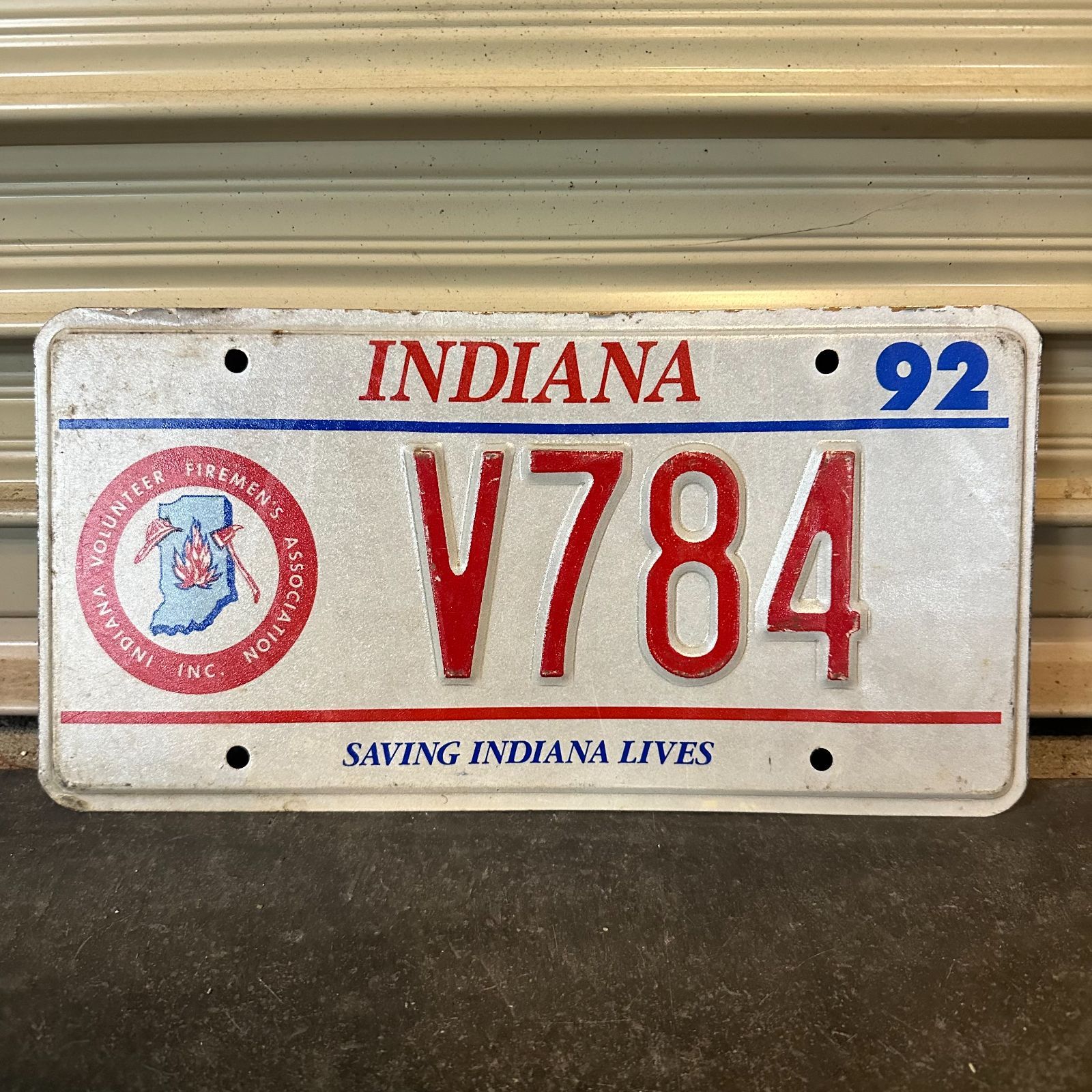 INDIANA Number Plate ライセンスプレート V784 - メルカリ