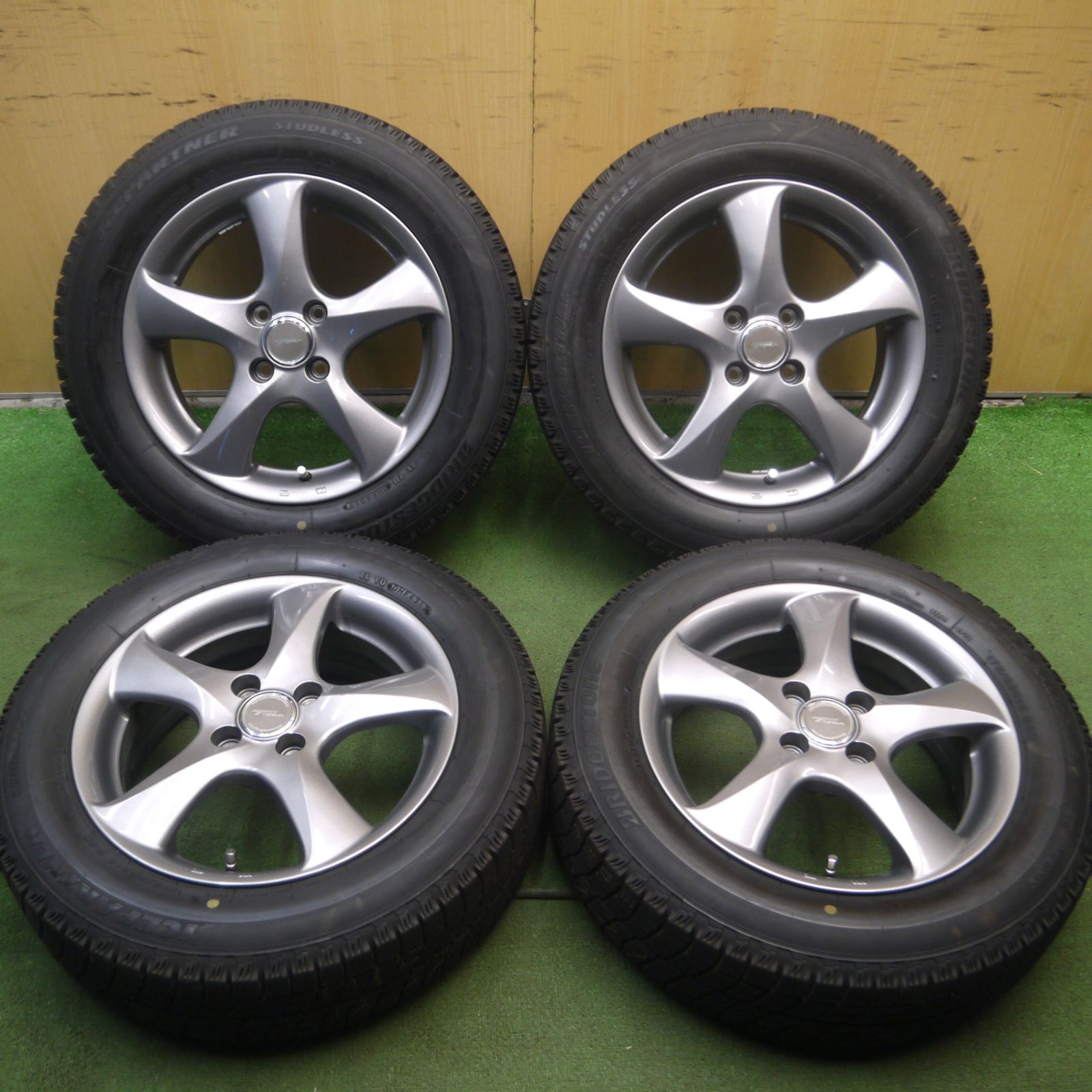 *送料無料* バリ溝！キレイ！9分★スタッドレス 175/65R15 ブリヂストン アイスパートナー TOPRUN トップラン 15インチ PCD100/4H★4020707Hス - メルカリ