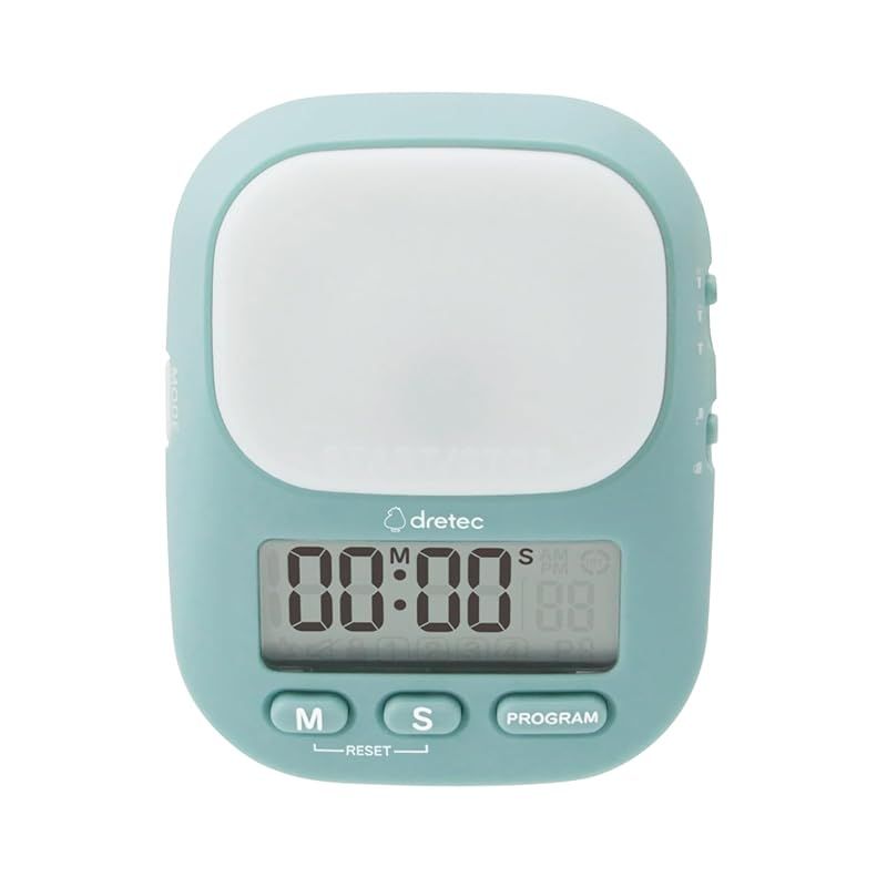 ドリテック(dretec) ラーニングタイマー「私のルーティーン」 学習タイマー タイマー カウントダウン 消音 音量切替機能 最大199分55秒 繰り返し インターバルタイマー 勉強タイマー ...