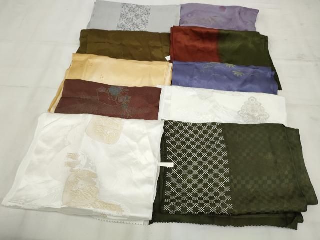 平和屋着物★和装小物　上質な帯揚げ　10枚セット　逸品　AAAO1344ps 平和屋着物☆和装小物 上質な帯揚げ 10枚セット 逸品 AAAO1344ps 平和屋