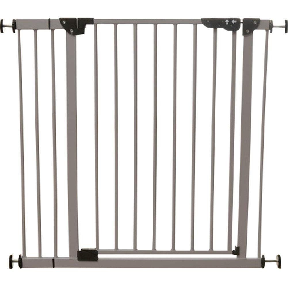 【新着商品】[自動開閉] 70-91cm グレー 突っ張りタイプ 安心安全ダブルロック機能 拡張可能 取付幅70-91㎝ 高さ78㎝ ベビーゲート アイリスプラザ - メルカリ