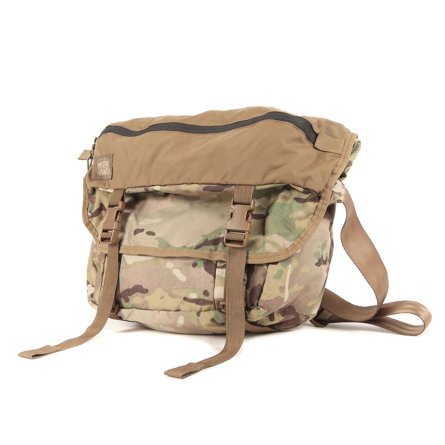 MYSTERY RANCH ミステリーランチ バッグ カモ フラップ メッセンジャーバッグ INVADER 2014年製 カバン ショルダー ...
