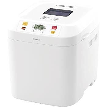 中古】 siroca 2斤対応ホームベーカリー 全12メニュー 【ジャム ピザ