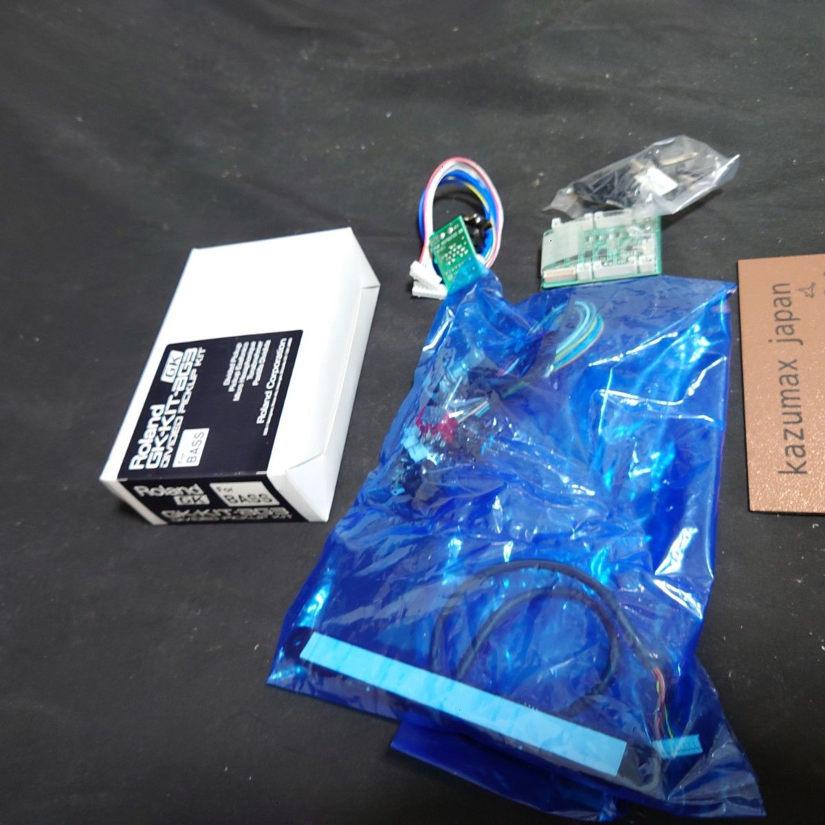 roland gk-kit-bg3 ローランド GK-KIT-BG3 ディバイデッド ベース ピックアップ キット 箱付 動作品 送料無料 ☆ ...