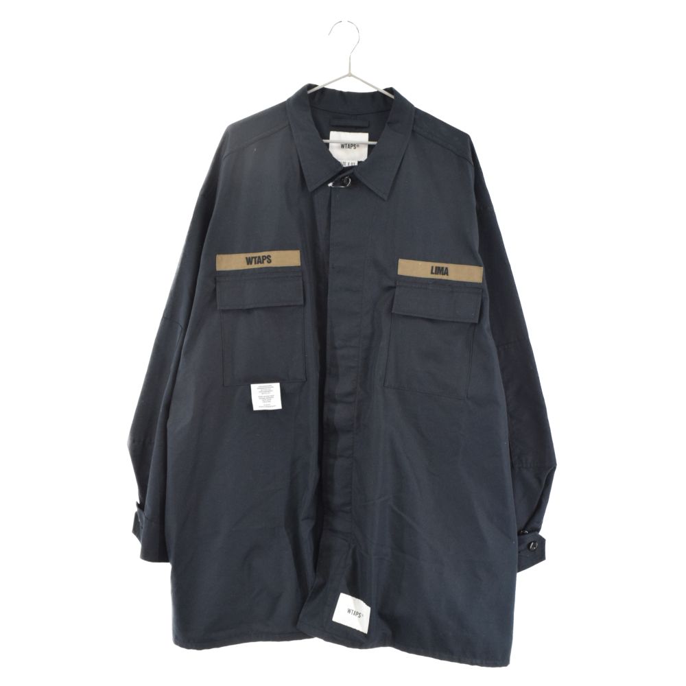 WTAPS (ダブルタップス) 20SS GUARDIAN JACKET ロゴ ガーディアン ジャケット ブラック 201WVDT‐JKM04 - メルカリ