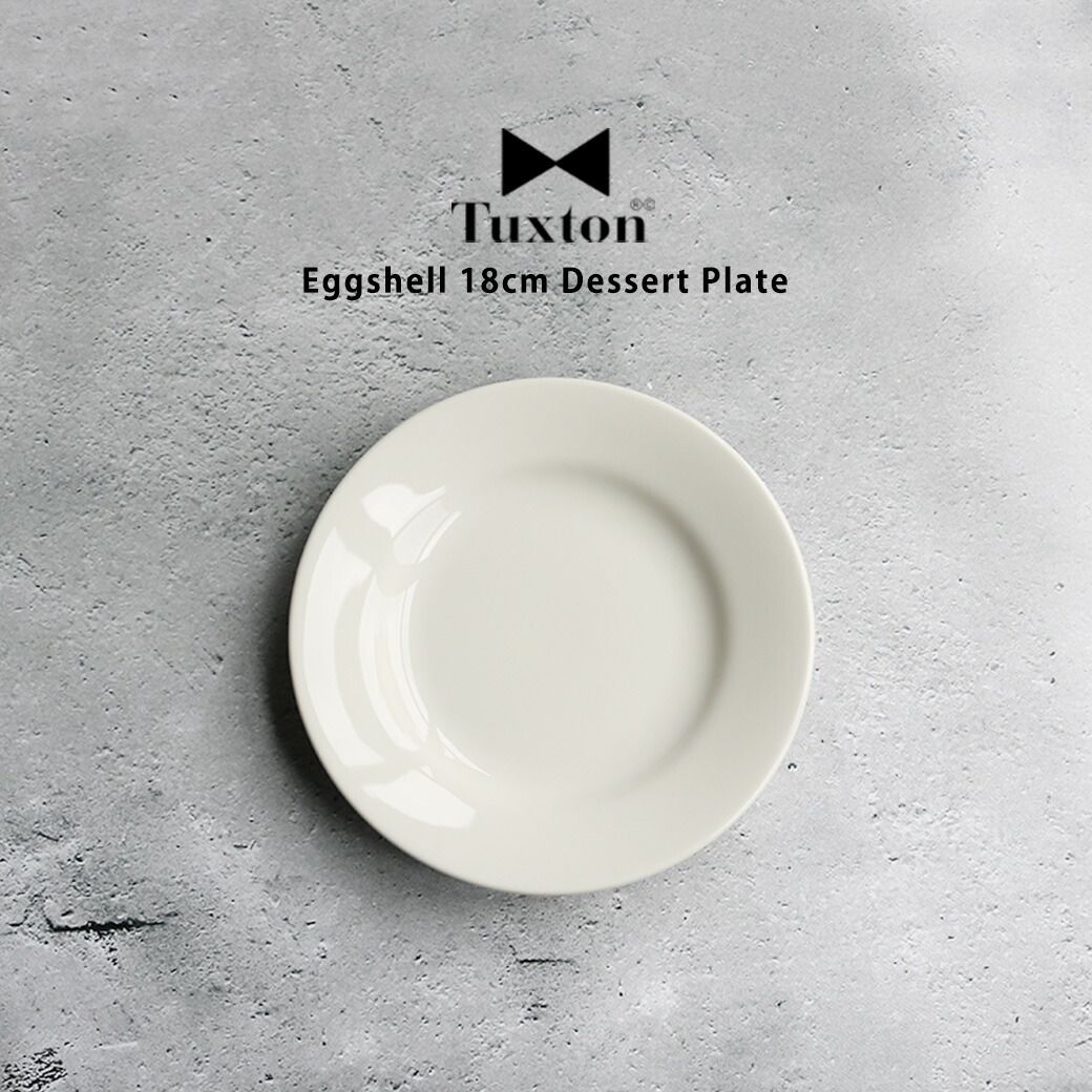 Tuxton Eggshell デザートプレート 18cm | タクストン 食器 磁器 アメリカ ダイナー 業務用 - メルカリ