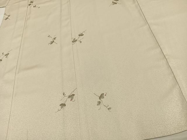 平和屋着物▽小紋 単衣 南天文 洗える着物 AAAU8664fy