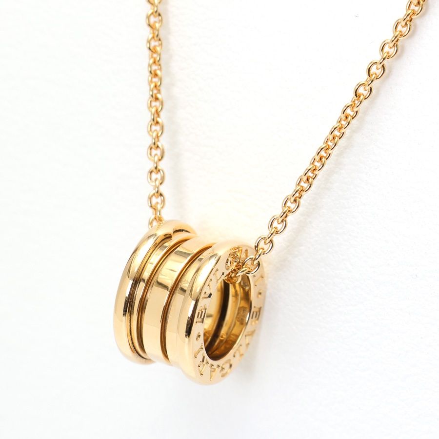 ブルガリ / BVLGARI ビー ゼロワン ネックレス 352814 750/K18YG イエローゴールド 41cm 【中古】 商品番号 M ...