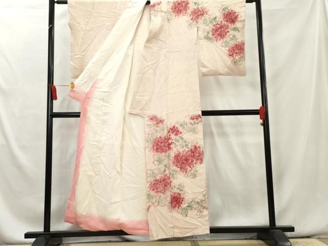 平和屋着物□訪問着 総絞り 枝花文 正絹 逸品 AAAY5368cs - メルカリ