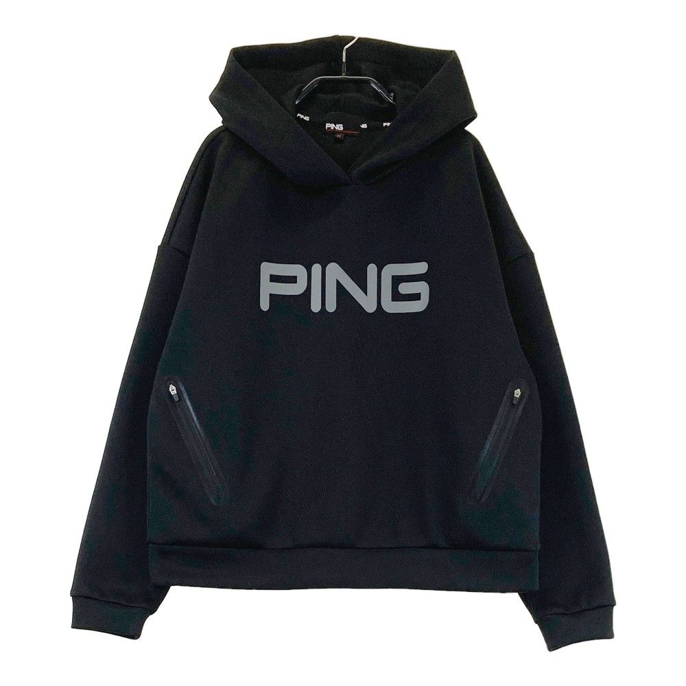 サイズ：M PING ピン パーカー ブラック系 [240101441006] ゴルフウェア レディース ストスト - メルカリ