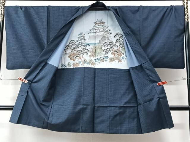 平和屋着物■極上　本場大島紬　100亀甲　総詰め　逸品　未使用　DZAB1048kh5 平和屋着物▽本場大島紬 反物 着尺 100亀甲 総詰め 逸品 未使用 AAAY5245cs