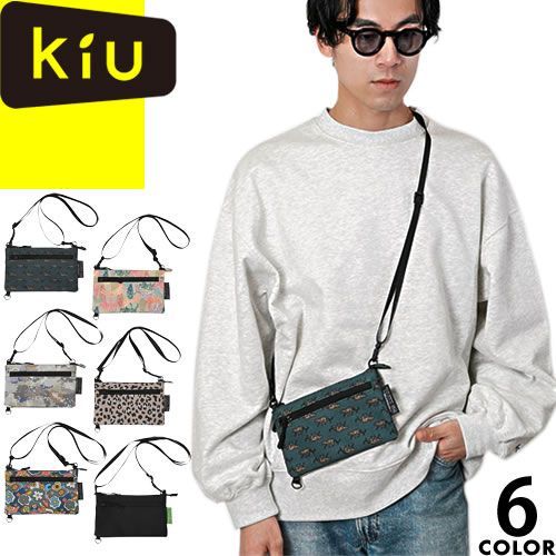kiu キウ バック ショルダーバッグ スマホポーチ スマホショルダー フォンポーチ K434 レディース メンズ 2025年春夏新作 撥水 防水 アウトドア 斜めがけ 小さめ ブランド ...