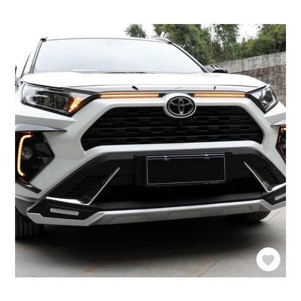 RAV4 50系 ボンネットガーニッシュ フロントガーニッシュ FV045WPまとめ買い割引 - メルカリ