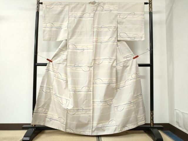 平和屋着物□本場大島紬 7マルキ 風景文 正絹 逸品 AAAQ9959zg 平和屋着物