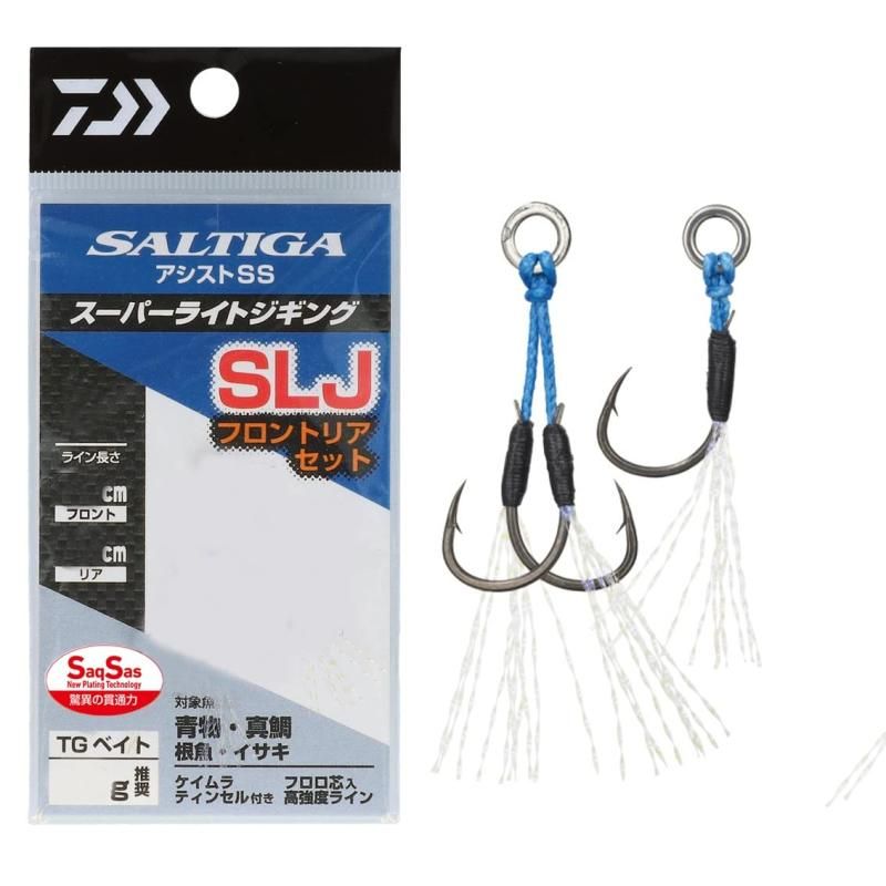 ダイワ(DAIWA) スーパーライトジギング用アシストフック ソルティガアシストSS SLJ フロントリアセット S - メルカリ