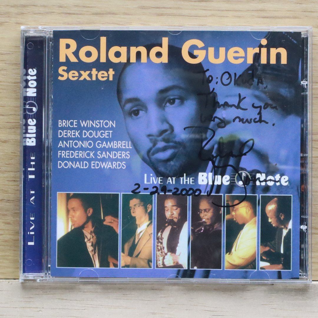 輸入盤CD★ローランド・ゲリン/Roland Guerin Live at the Blue Note 【49042/ ...